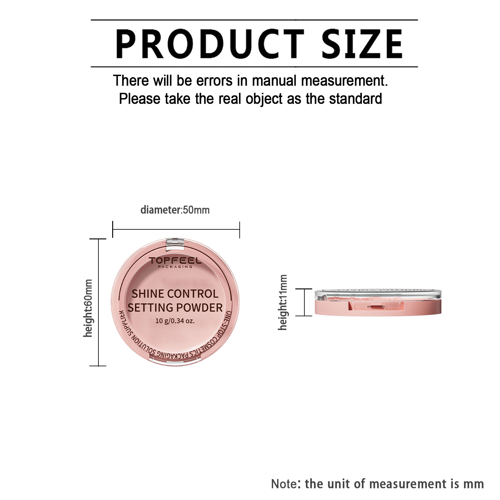 MB-52 Custom Slim Blush Container Private Label Packaging Manufacturer ...
