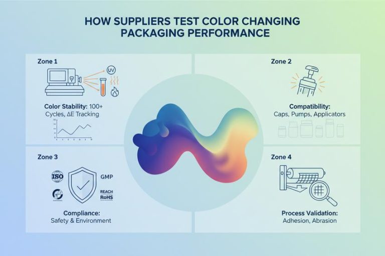 How Suppliers Test Color Changing Packaging Performance